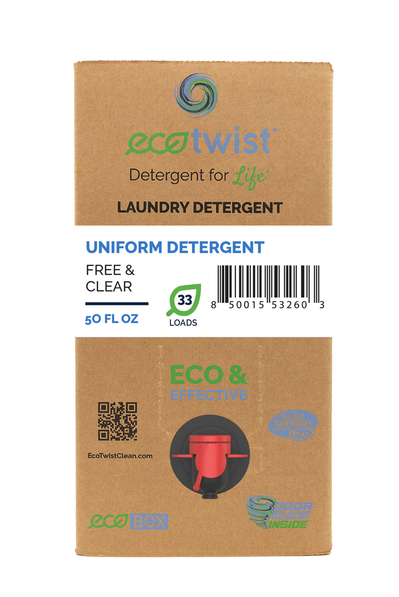 EcoTwist | Laundry Detergent - Uniform - Free & Clear – EcoTwist Store